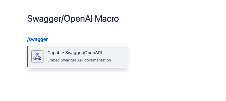 Swagger/OpenAPI macro